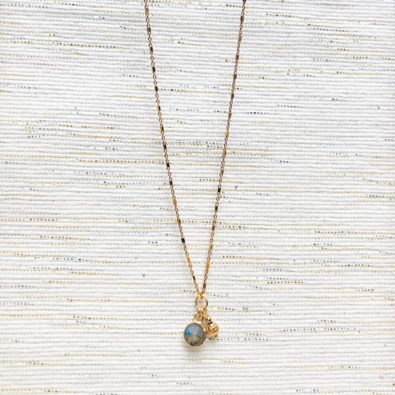 Le collier NORMA vermeil - Robin