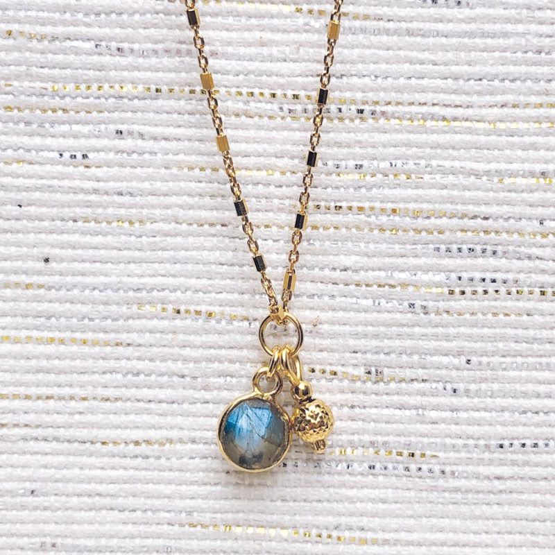 Le collier NORMA vermeil - Robin