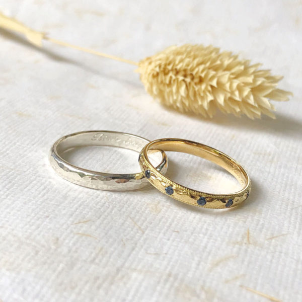 La bague NINA sertie - Robin