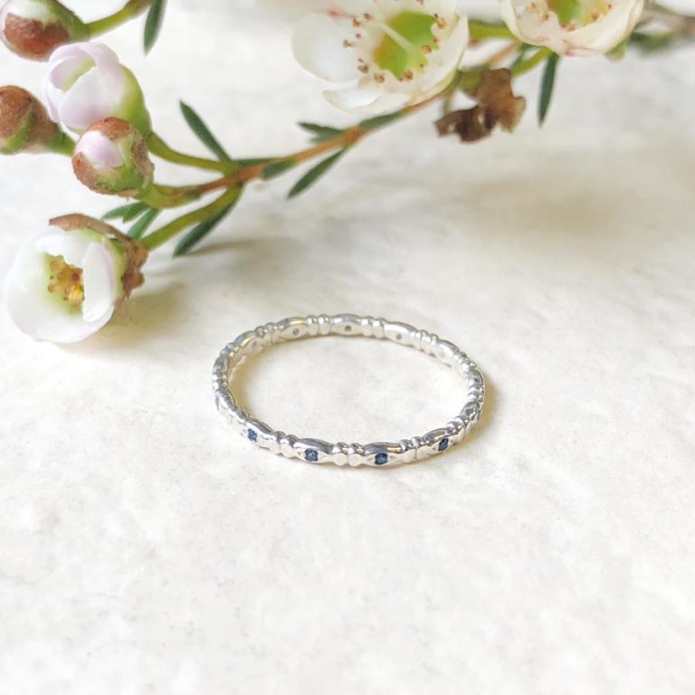 La bague BIANCA - Robin